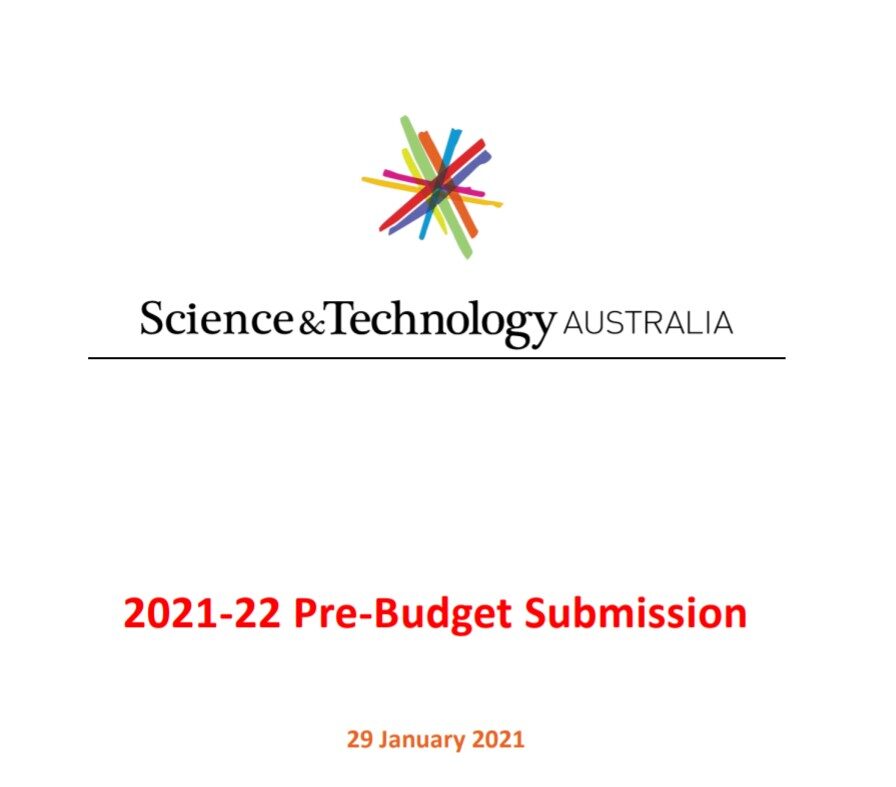 PRESS RELEASE - Science & Technology Australia submission to 2021 ...