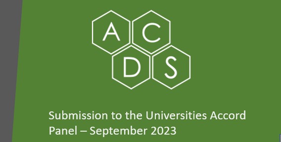 ACDS submission to the Universities Accord Panel - interim report - ACDS